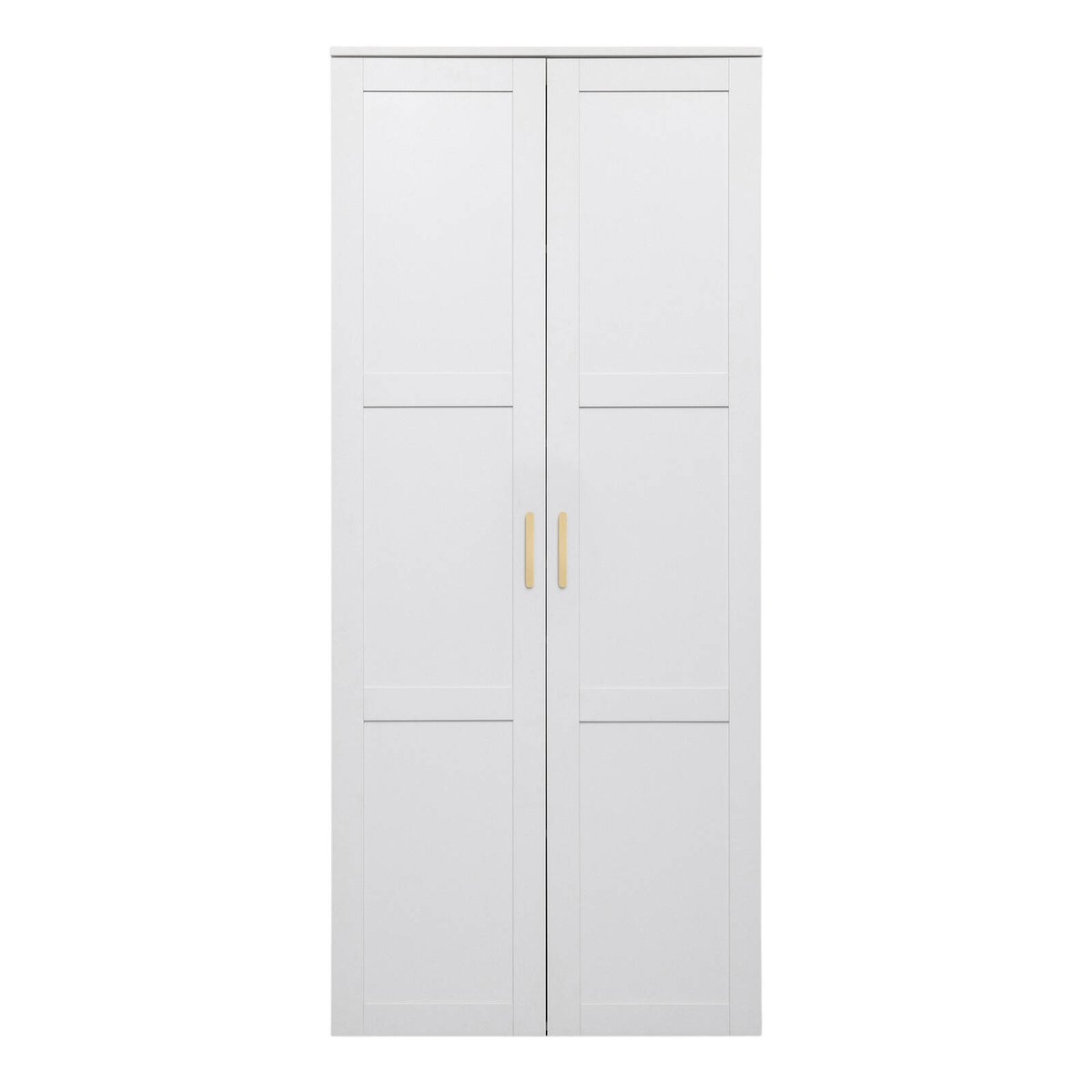 European Cabinetry White Hamptons Oval Brass Stockholm Storage Cupboard ...