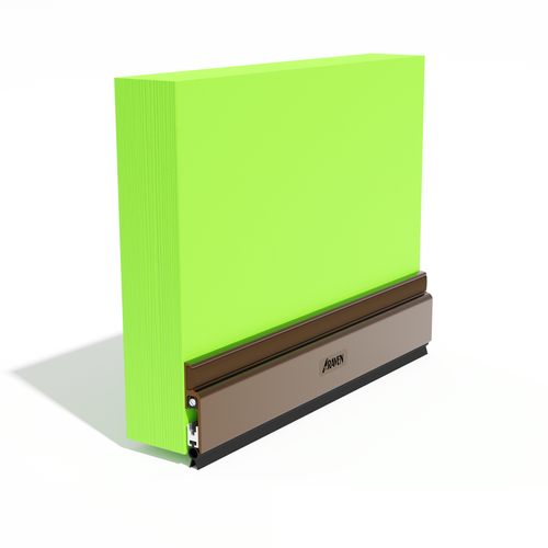 Raven RP60 915mm Bronze Automatic Weather Door Seal - Bunnings Australia