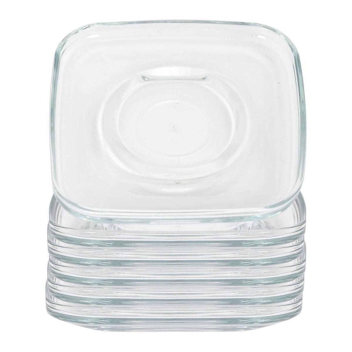 Cozy Glass Cappuccino Saucers - 16.5cm - Pack of 6 - Bunnings Australia