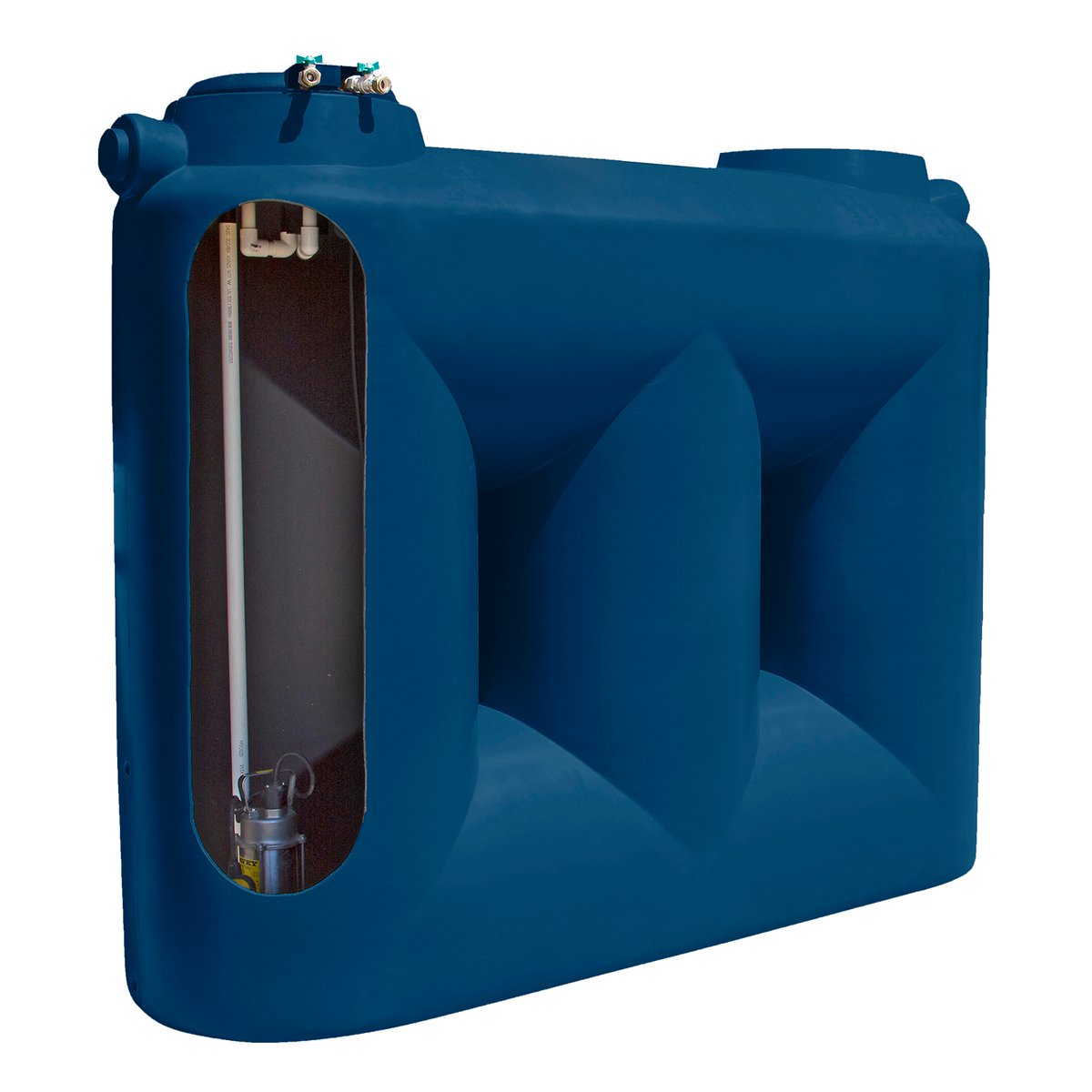 Clark Tanks 3000L Torris Blue Tradepack Tank And Davey Evo MK2 Pump ...