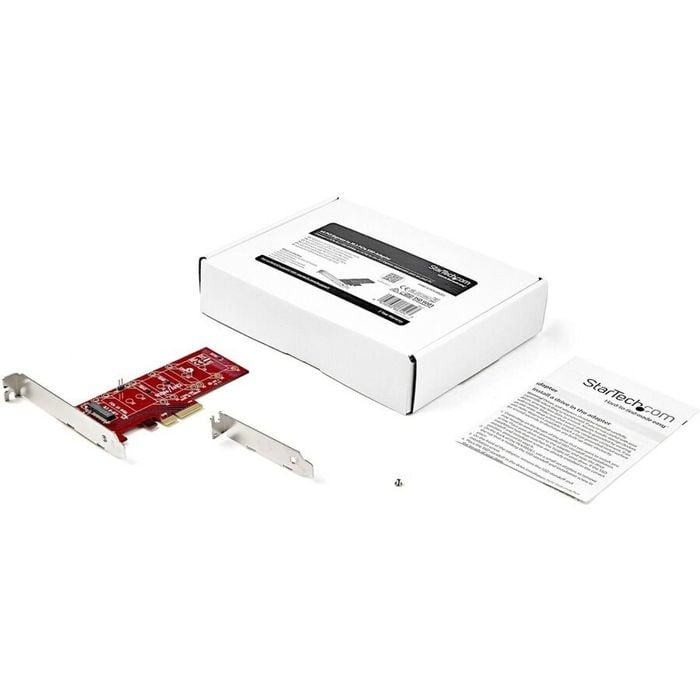 StarTech.com M.2 Adapter - x4 PCIe 3.0 NVMe - Low Profile and Full ...