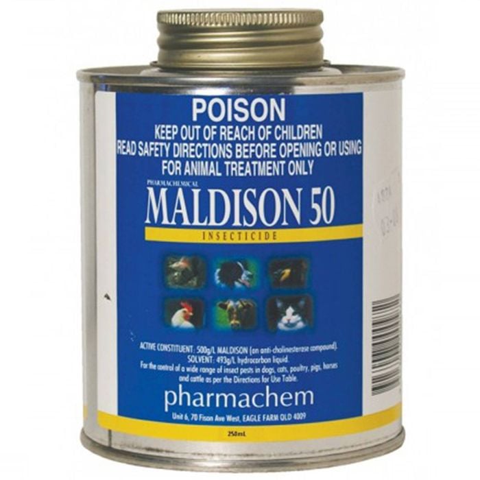 Pharmachem Maldison Animal Insecticide Solution 250ml - Bunnings Australia