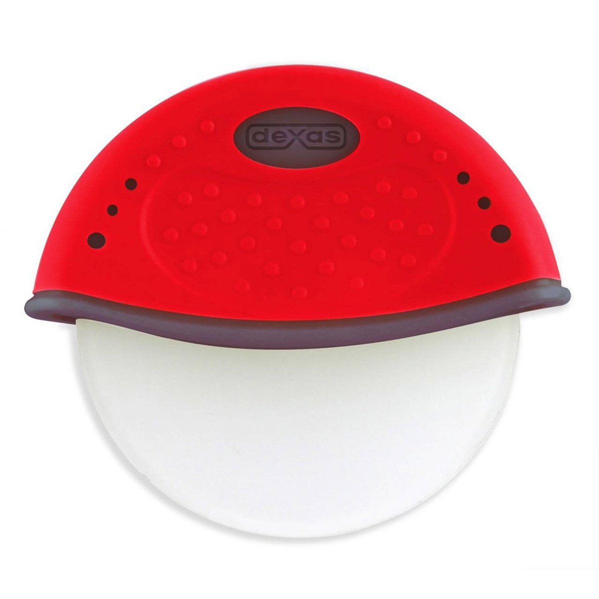 Dexas Silicone 20cm Pizza Cutter Roller Round - Red - Bunnings Australia