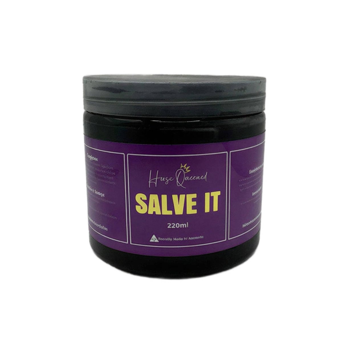 Horse Queened Salve It – Thick Post-Work Black Balm for Legs, Muscles ...