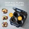 Electric Pie Maker with Deep-Fill Plates for 4 Traditional-Sized Pies ...