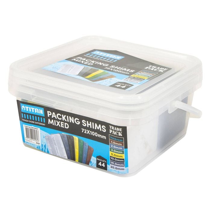 Titan 72mm 44 Piece Mixed Shim Packing - Bunnings New Zealand
