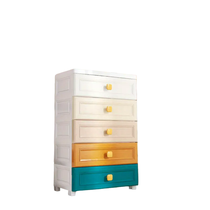 NNETM Ultimate Organizer: 5-Tiered Plastic Drawer Storage Unit ...