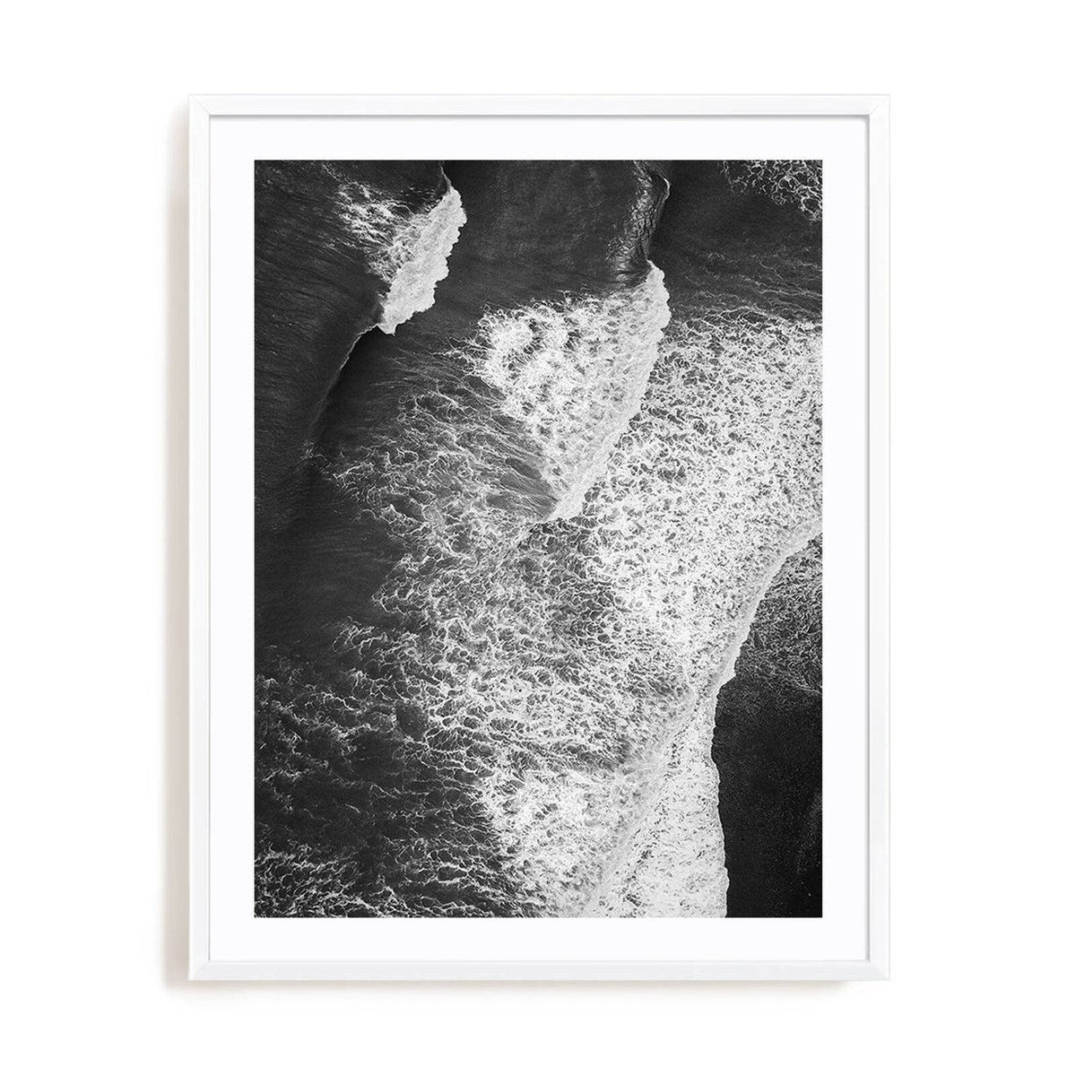 Artey | From Above 7 - Framed Print - White Frame - 55 x 70cm ...