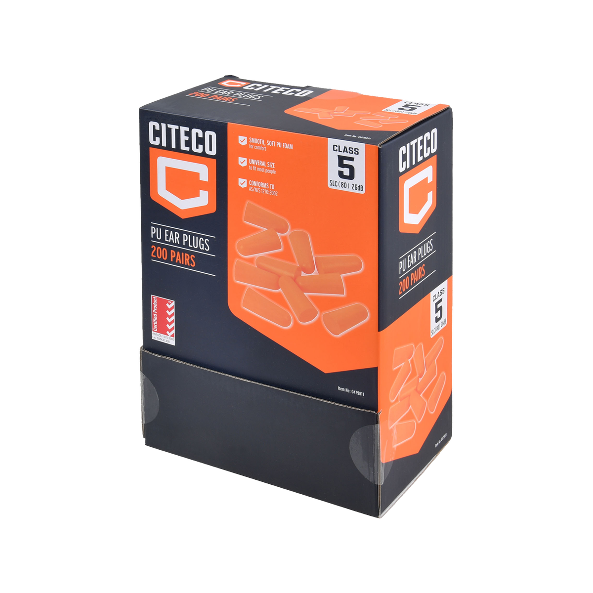 Citeco Class 5 Ear Plugs - 200 Pairs - Bunnings Australia