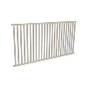 ProtectorAl 2400 x 1200mm Paperbark Aluminium Flat Top Pool Fence Panel ...