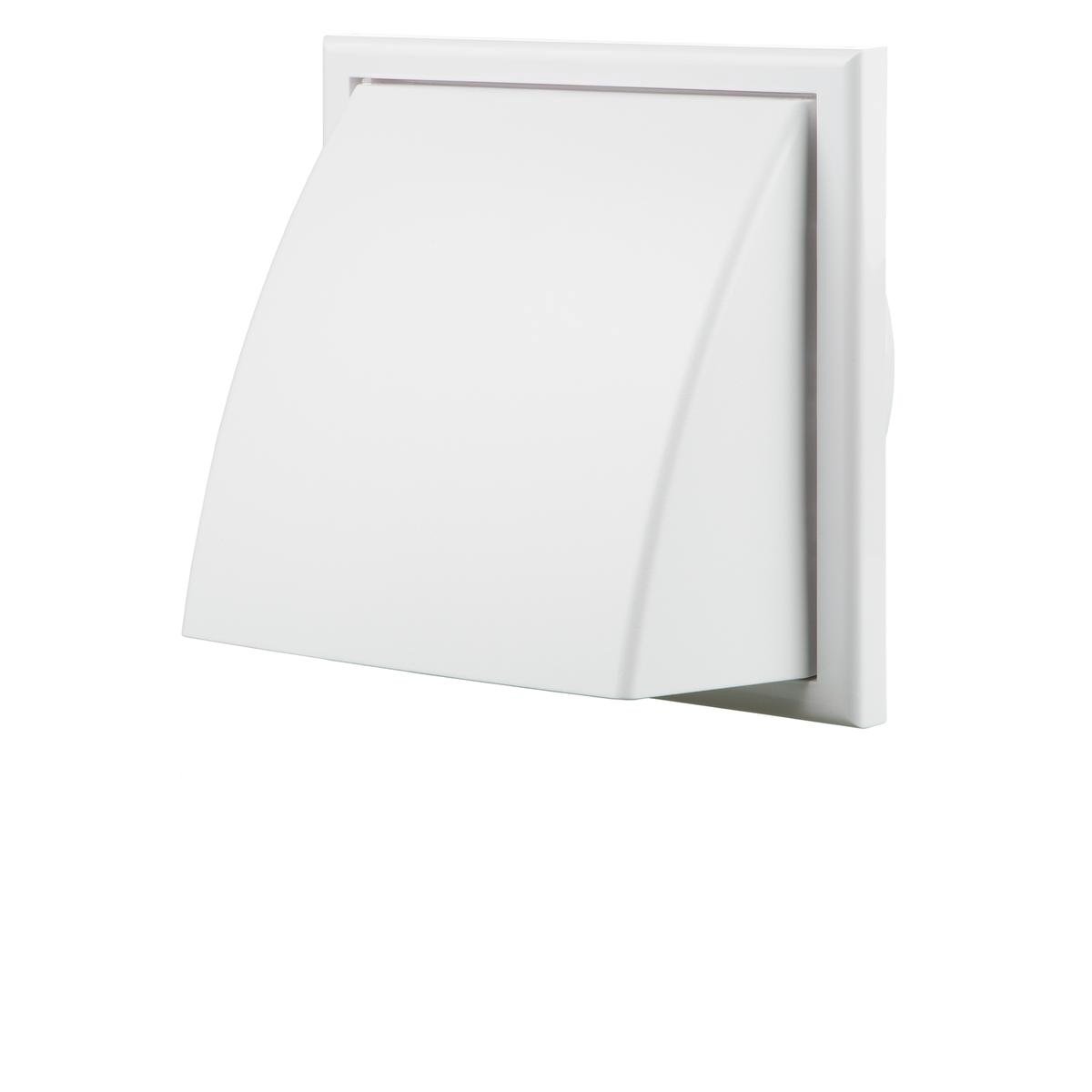 Blauberg 150mm White Weatherproof Exterior Wall Cowl - Bunnings Australia