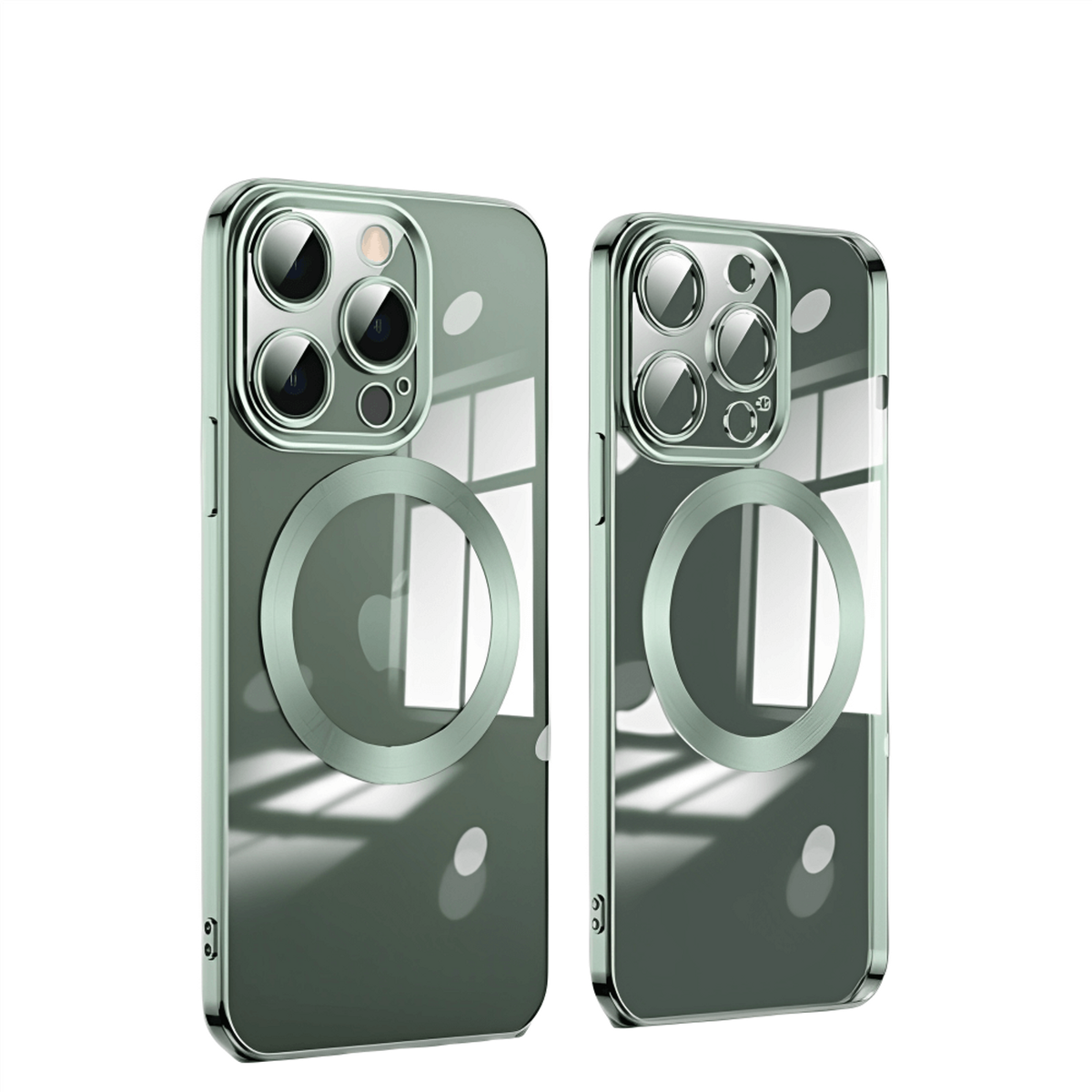 Magsafe TPU Case 14 Circle Dark Green Case Shockproof Cover - Bunnings ...