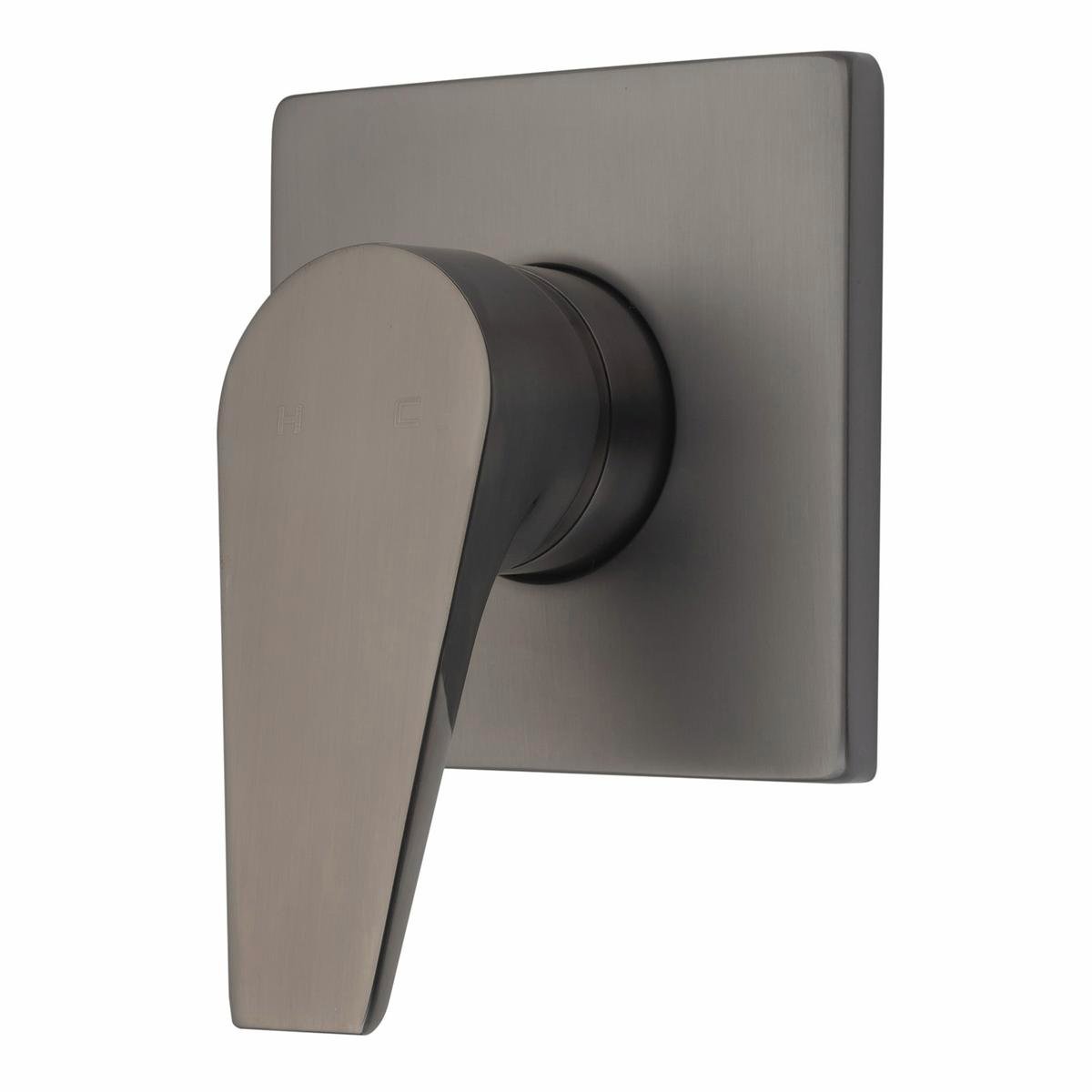 Foreno Brushed Gunmetal Vienna Shower Mixer - Gun Metal - Bunnings New ...