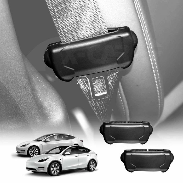 Seat Belt Buckle Silicone Protective Cover for Tesla Model 3 2017-23 ...