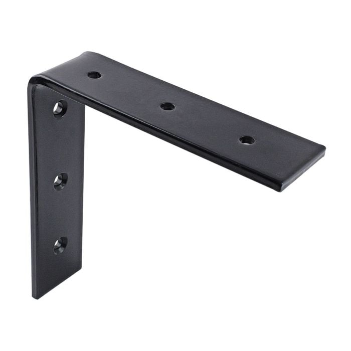 Carinya 150 x 150mm Black Heavy Duty Angle Bracket - Bunnings Australia