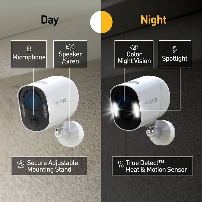 Swann Xtreem4K Wireless Security Camera and Solar Panel - Bunnings ...
