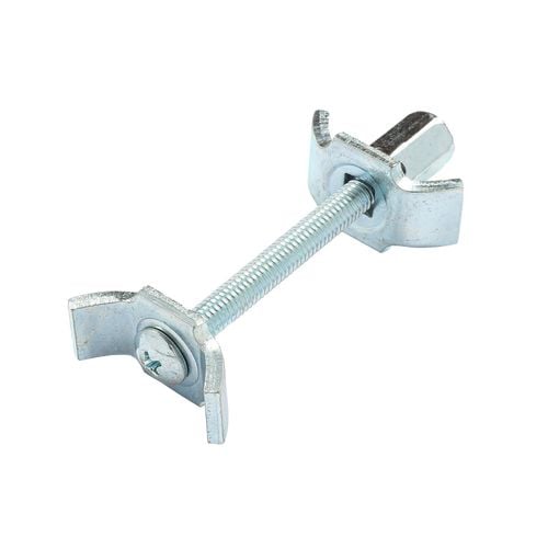 Hafele 65mm Galvanised Steel Multipurpose Bench Top Connector - 3 Pack ...