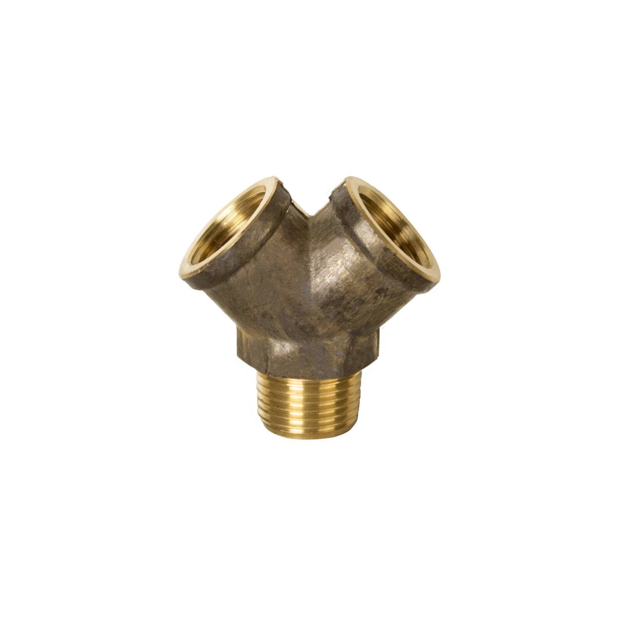 Brasshards 15mm Brass Y Fitting Tap Adaptor LF - Bunnings Australia