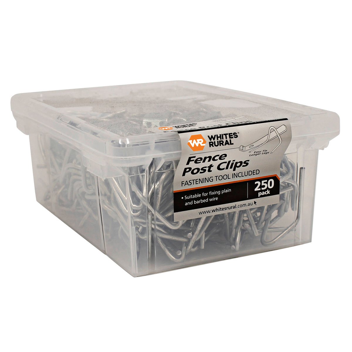 Jack Fence Post Clips 250 Pack - Bunnings Australia