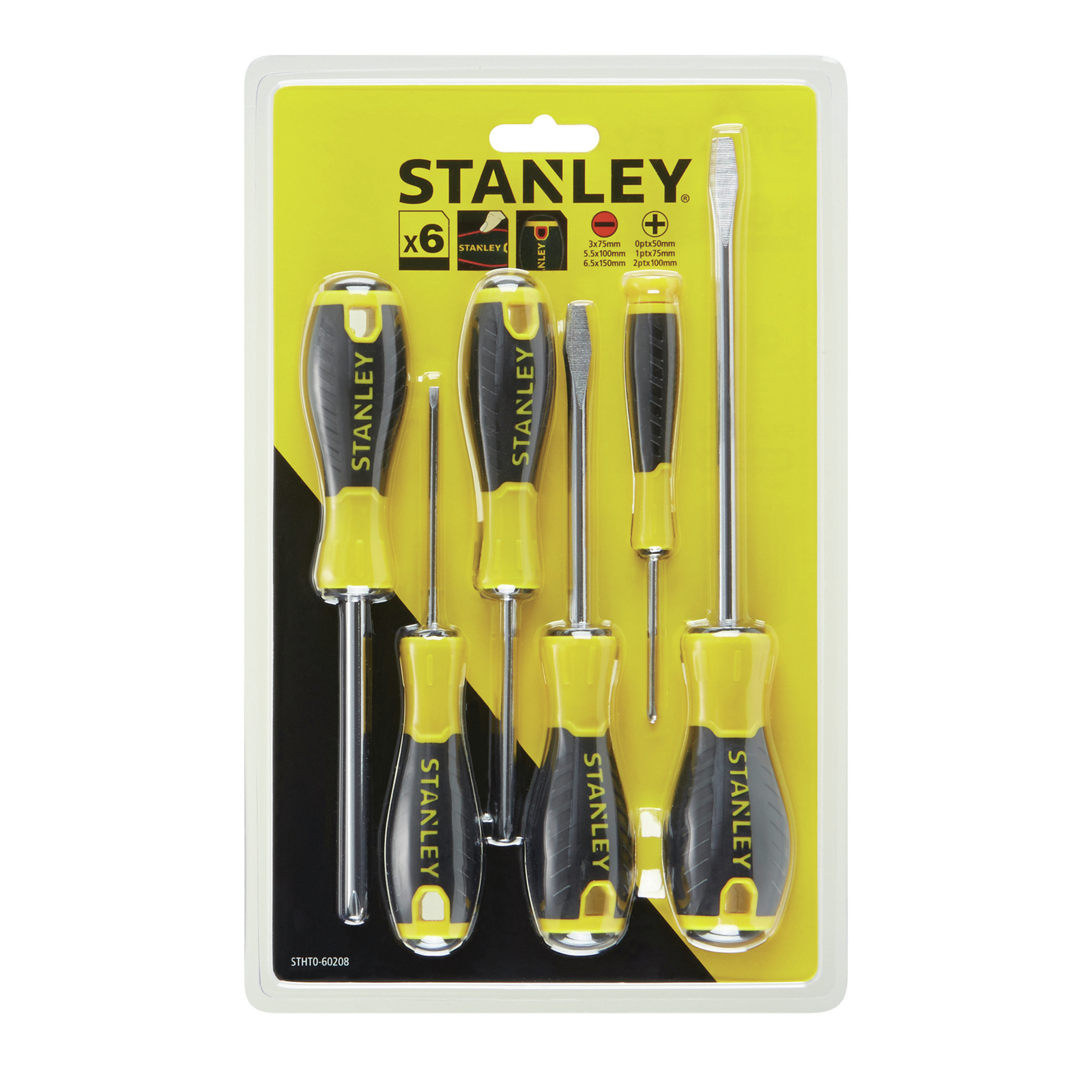 Stanley 6 Piece Essentials Screwdriver Set Bunnings Australia