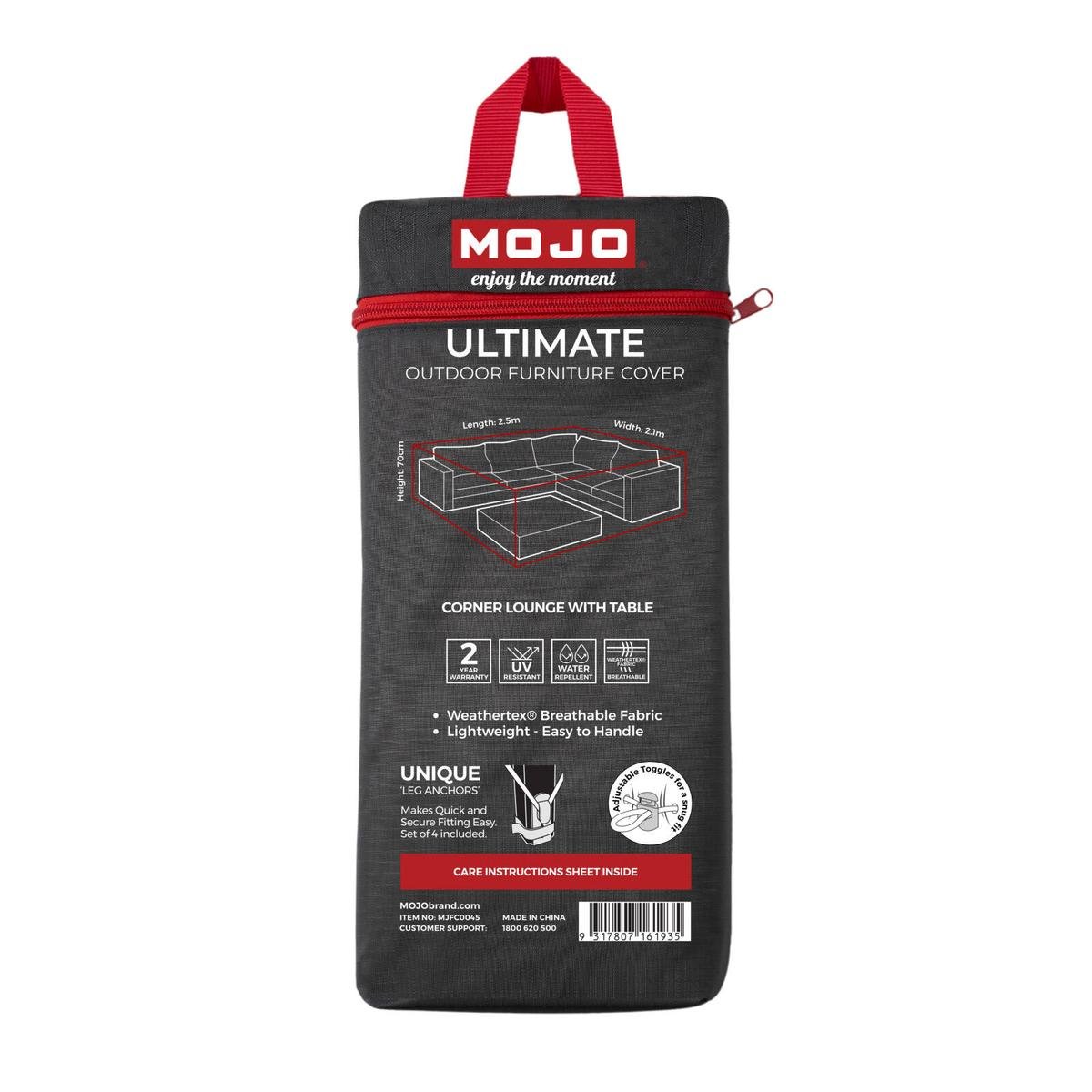 Mojo Corner Lounge With Coffee Table Ultimate Outdoor Furniture Cover ...