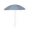 Marquee 2m Blue Check Beach Umbrella - Bunnings New Zealand