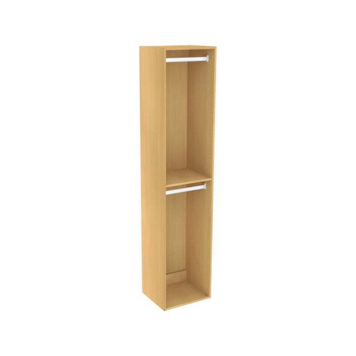 Lugna 2048 x 450 x 380mm Sand Double Hanging Robe Insert - Bunnings ...