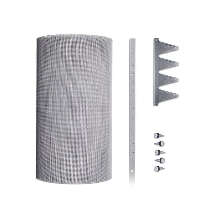 Blue Mountain Gutter Mesh 2mm Steel x 30m Corrugated Roof Kit ...
