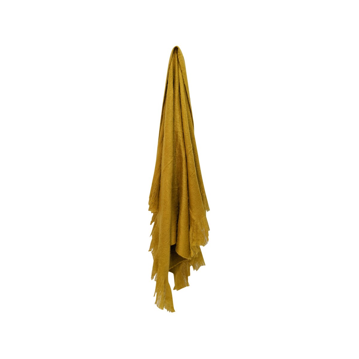 Maine & Crawford Maci 170x130cm Super Plush Throw - Mustard - Bunnings ...