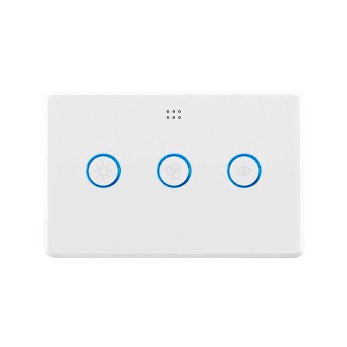 Deta Grid Connect Smart Fan Speed Controller with Touch Light Switch - Gloss White - Bunnings ...