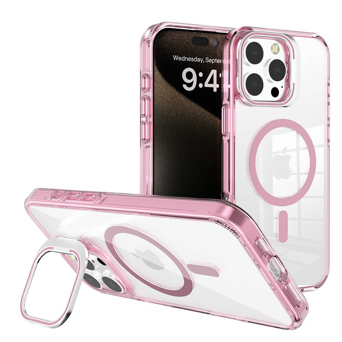 REDEFINE Transparent Magsafe Case Cover with Magnetic Ring for iPhone ...