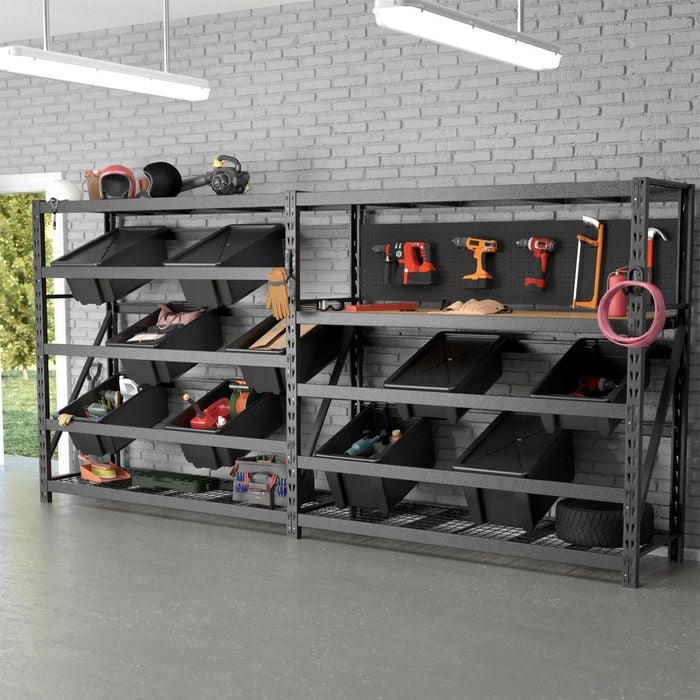 Handy Storage 30L Black Heavy Duty Crate - Bunnings New Zealand