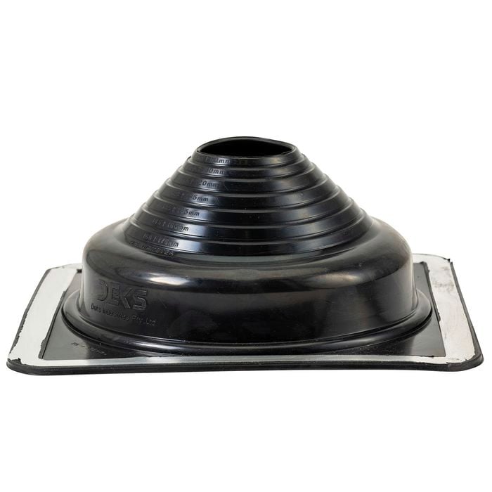 Deks 75 - 175mm Black Dektite Premium Roof Flashing - Bunnings Australia