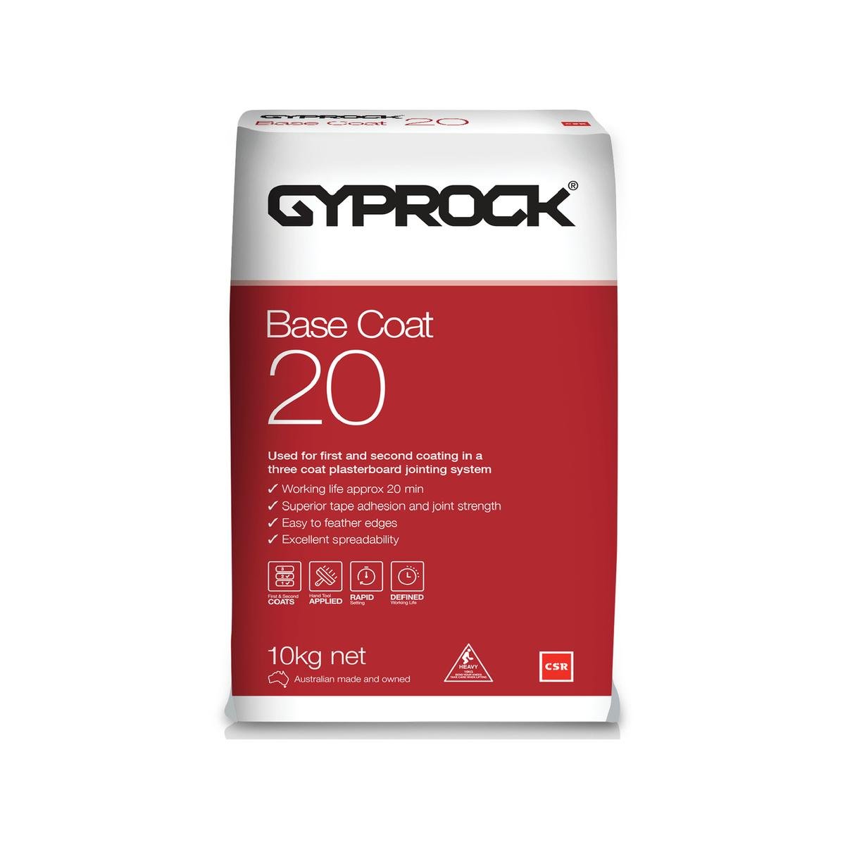 Gyprock CSR 10kg Base Coat 20 - Bunnings Australia