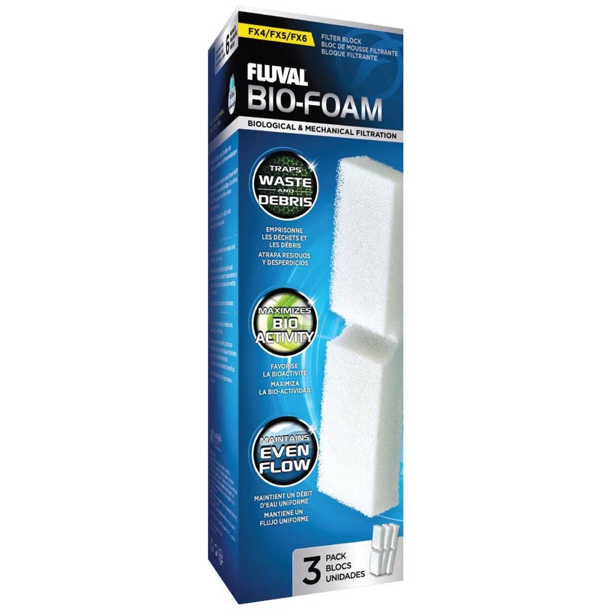 Fluval FX4 FX5 FX6 Filter Foam Pads - Bunnings Australia