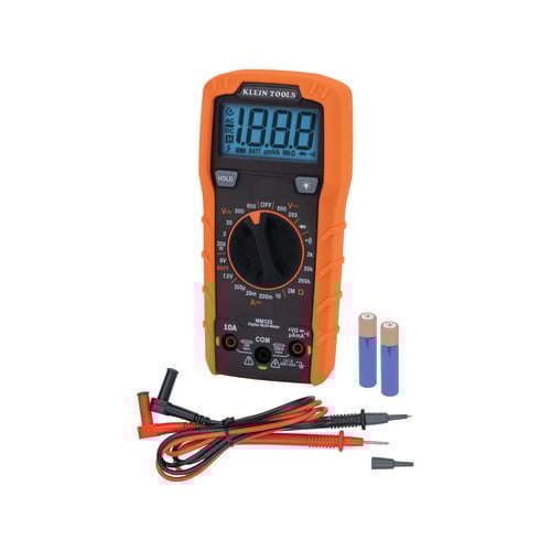 Klein Tools 600V 10A Manual Ranging Multimeter MM325 - Bunnings Australia