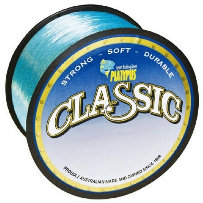 Platypus Classic Blue Nylon Monofilament Fishing Line 300m #40lb ...