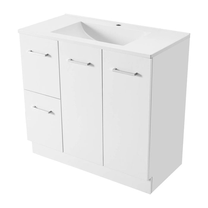 Estilo 900mm Freestanding Vanity With SMC Top - Bunnings New Zealand