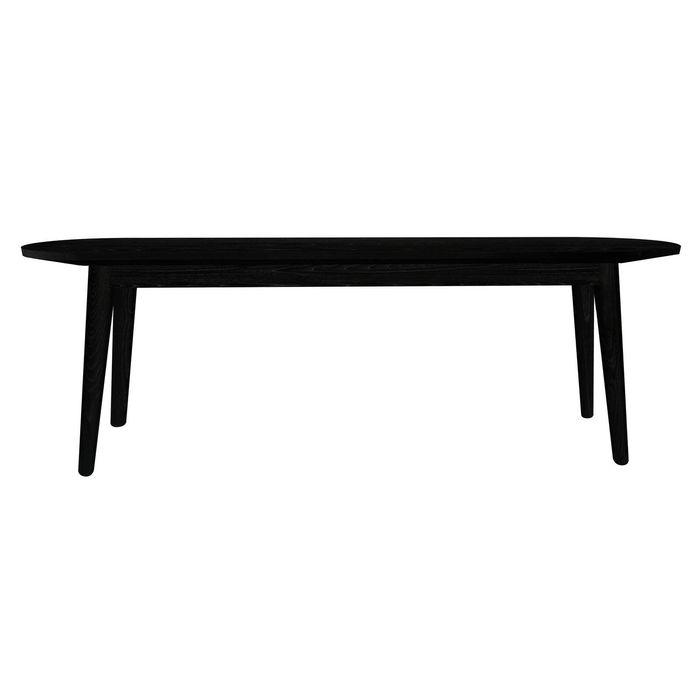 Centrum Furniture - Huntley Solid Oak Bench (Black) - Bunnings Australia