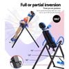 Everfit Inversion Table Back Stretcher Foldable Inverter Home Gym ...