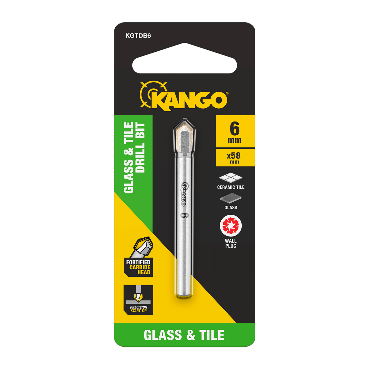 Kango 6mm Glass And Tile Drill Bit - Bunnings Australia