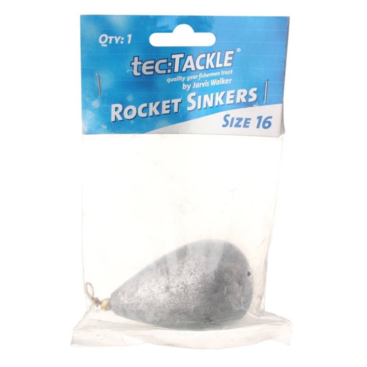 1 Pack of Jarvis Walker Size 16 Rocket Sinkers - 440gm Bomb and Swivel ...