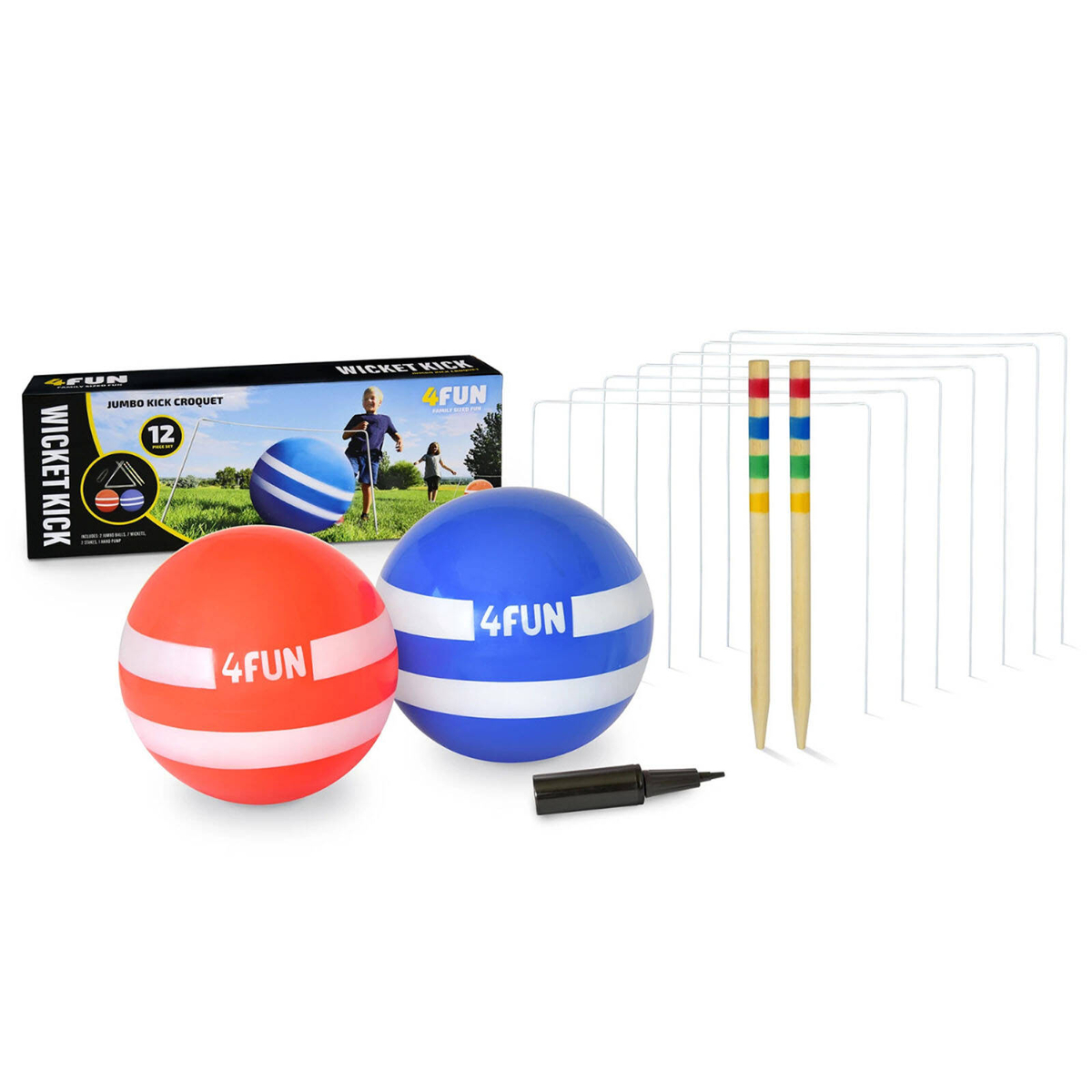 Giant Kick Croquet - The Football Croquet Game - Bunnings Australia