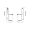 Lockly Guard Athena Smart Sliding Door Lock - Bunnings Australia