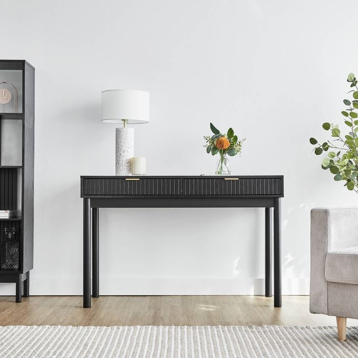 Cooper & Co. Apia 120cm Console Table Black - Bunnings Australia