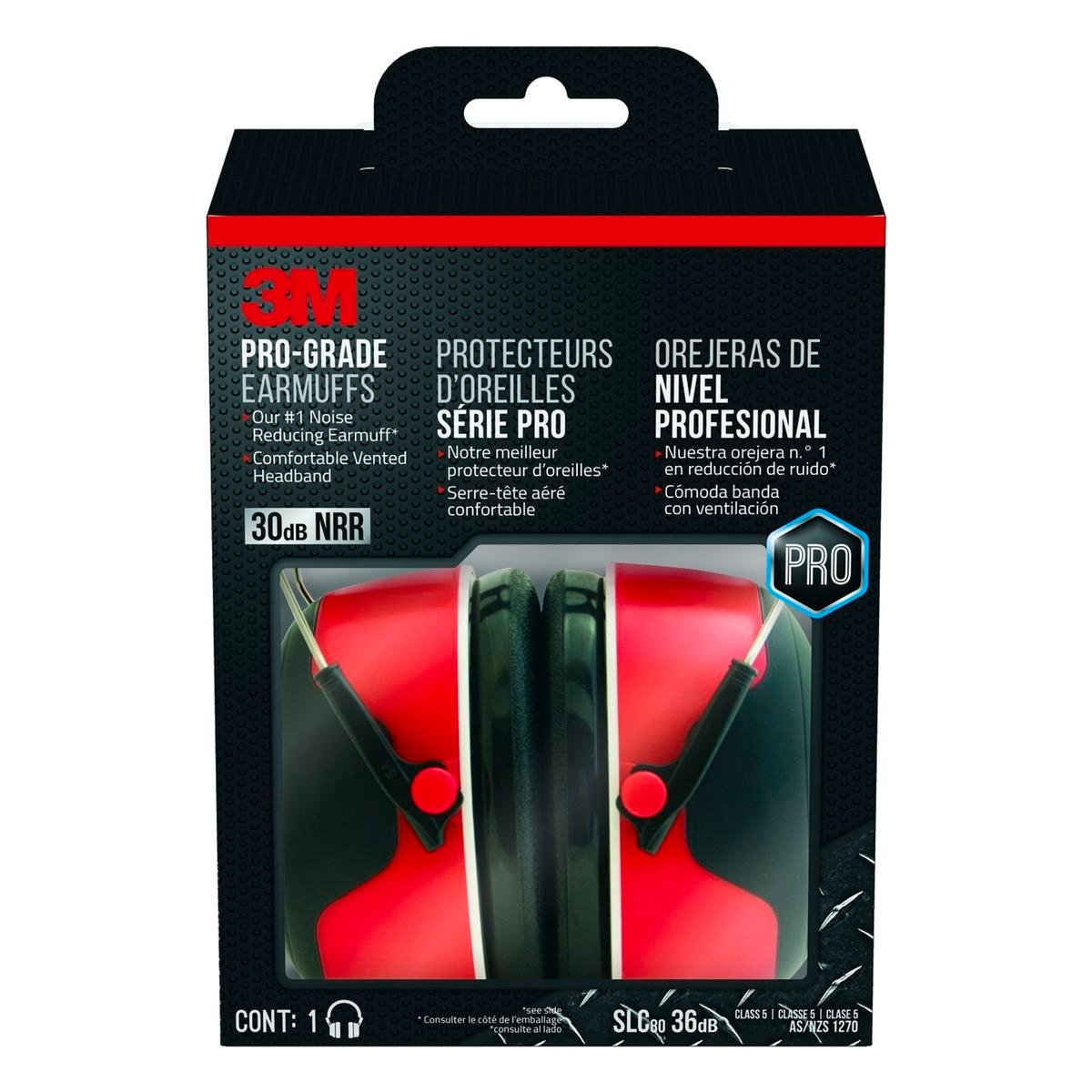 3M™ Pro Grade High Noise Reduction Earmuff - Bunnings New Zealand