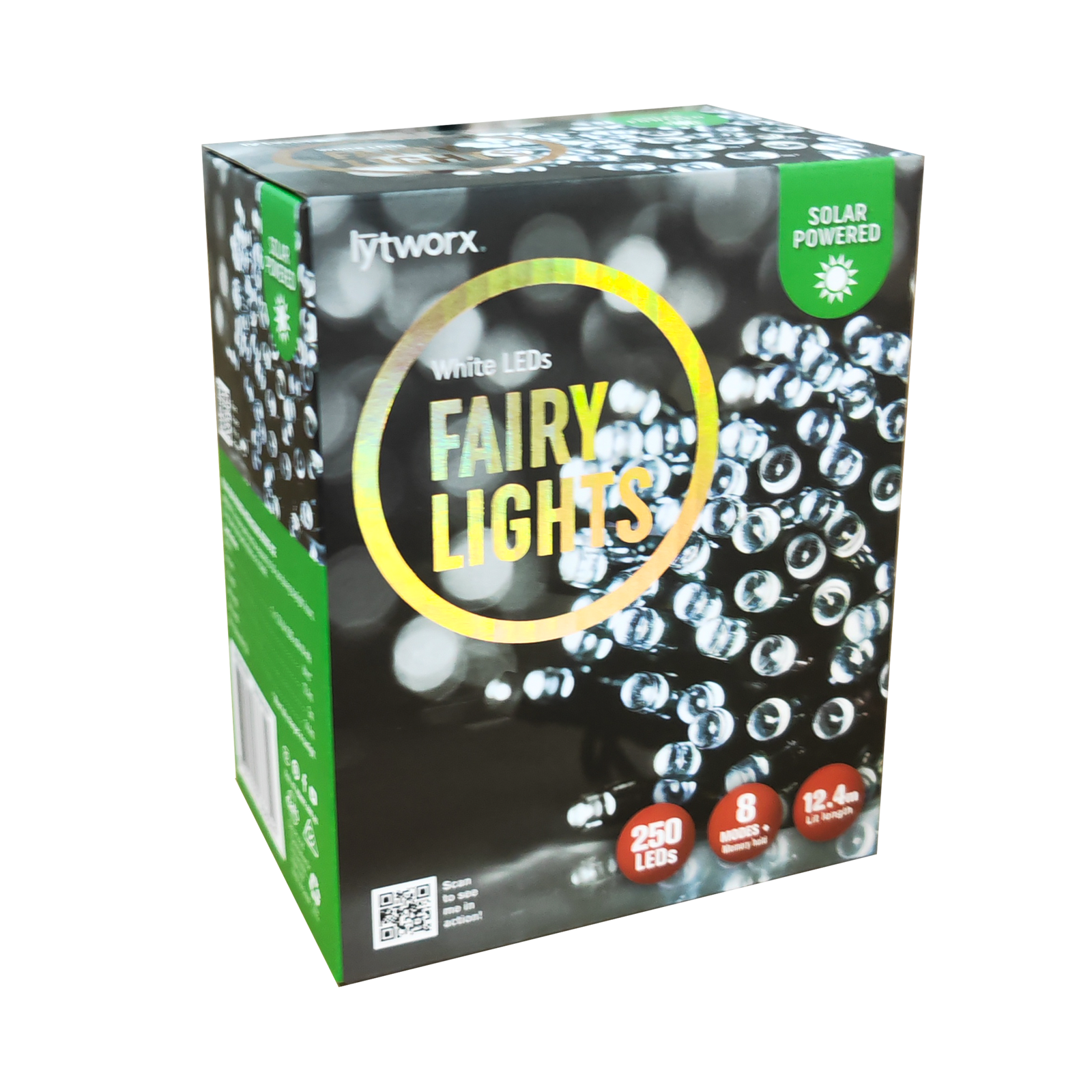 Lytworx White 250 LED Solar Fairy Lights Bunnings Australia