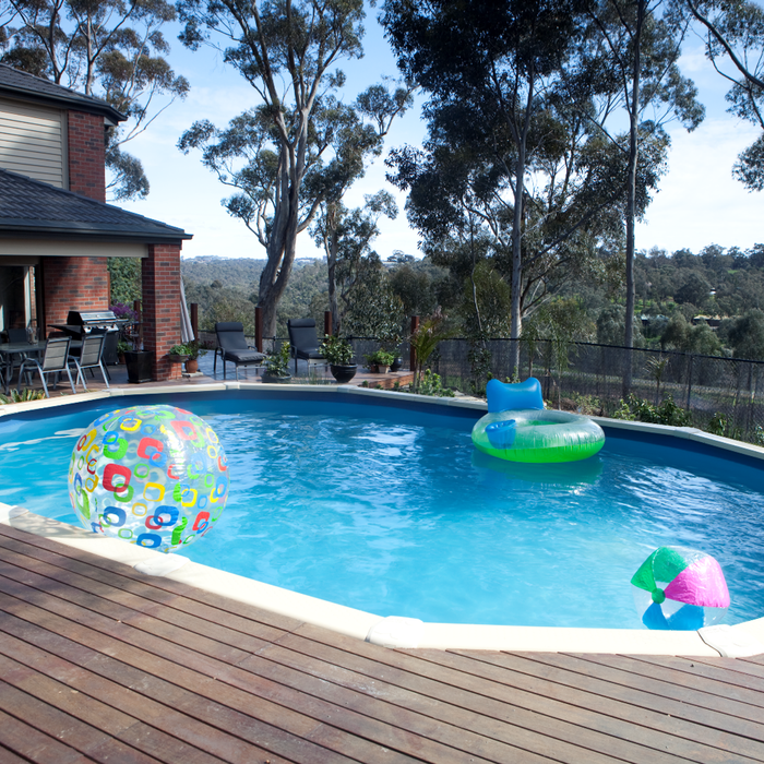 Driclad 6.27m x 2.85m x 1.32m Modular Salt Water Swimming Pool ...