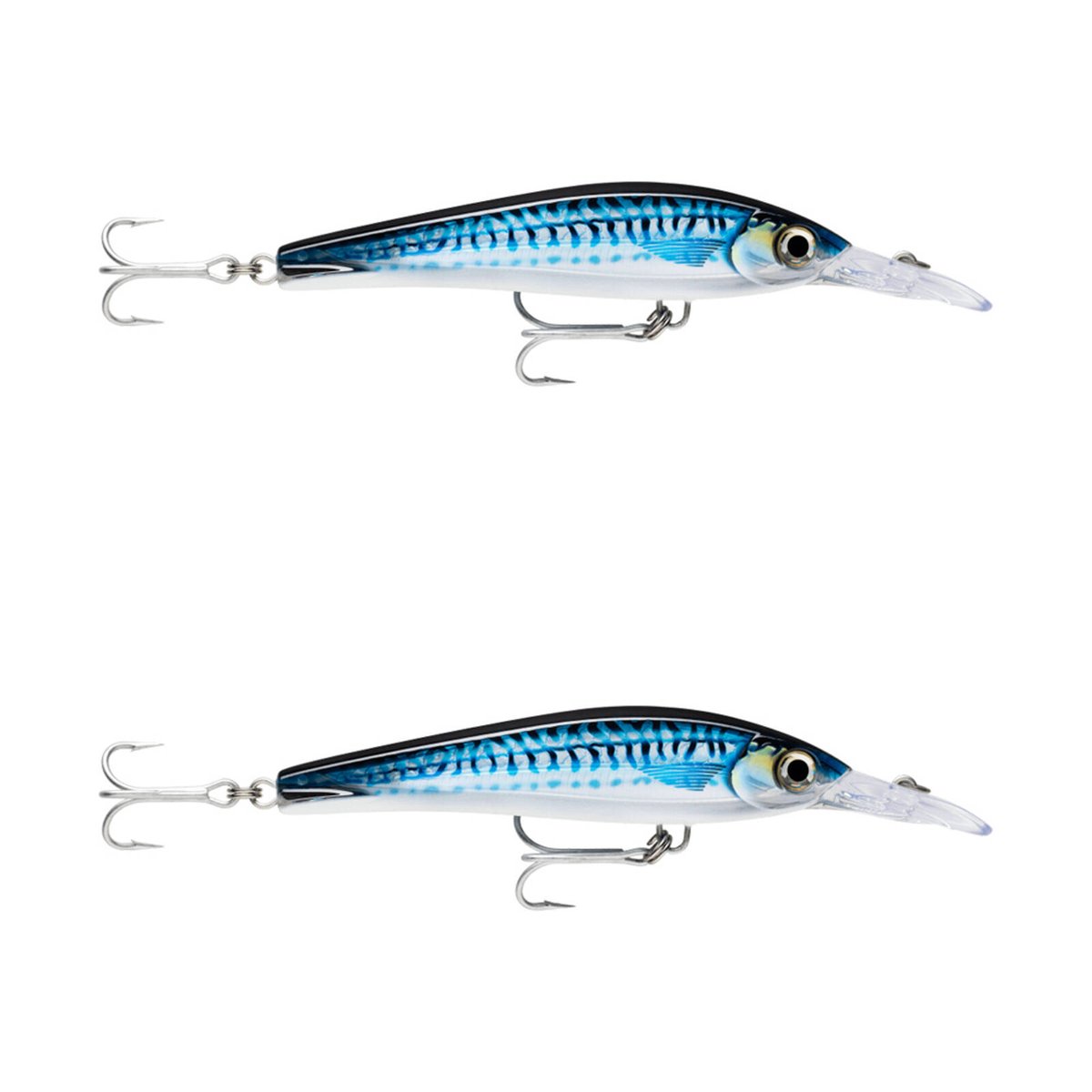 2x Rapala 16cm X Rap Magnum Xtreme Shallow Dive Troll Fish Lure -HD ...