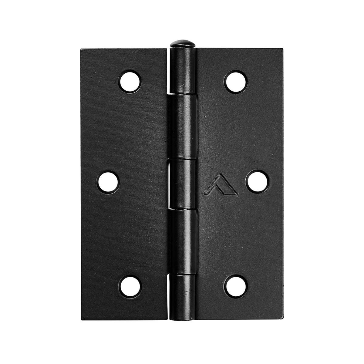Pinnacle 85mm Black Loose Pin Butt Hinge - 2 Pack - Bunnings Australia